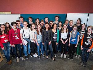 Zu Gast in der Zeitreisewerkstatt: Generalsekretärin Mag.a Hannah Lessing